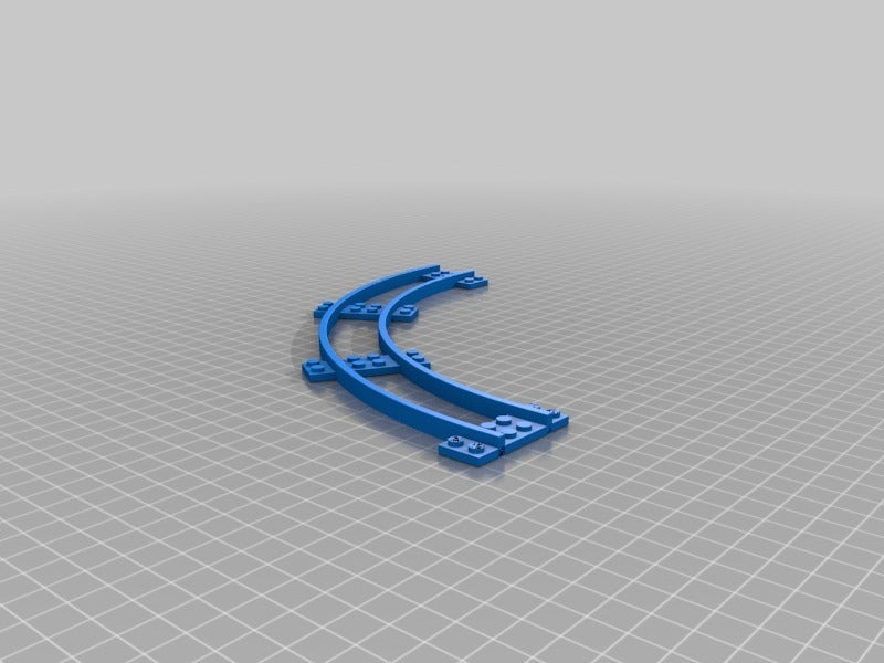 Free STL file Lego rails・3D print design to download・Cults