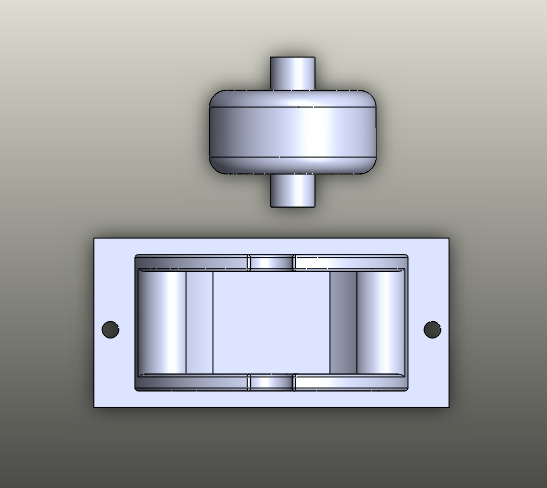 STL file Small furniture castor・3D printer design to download・Cults