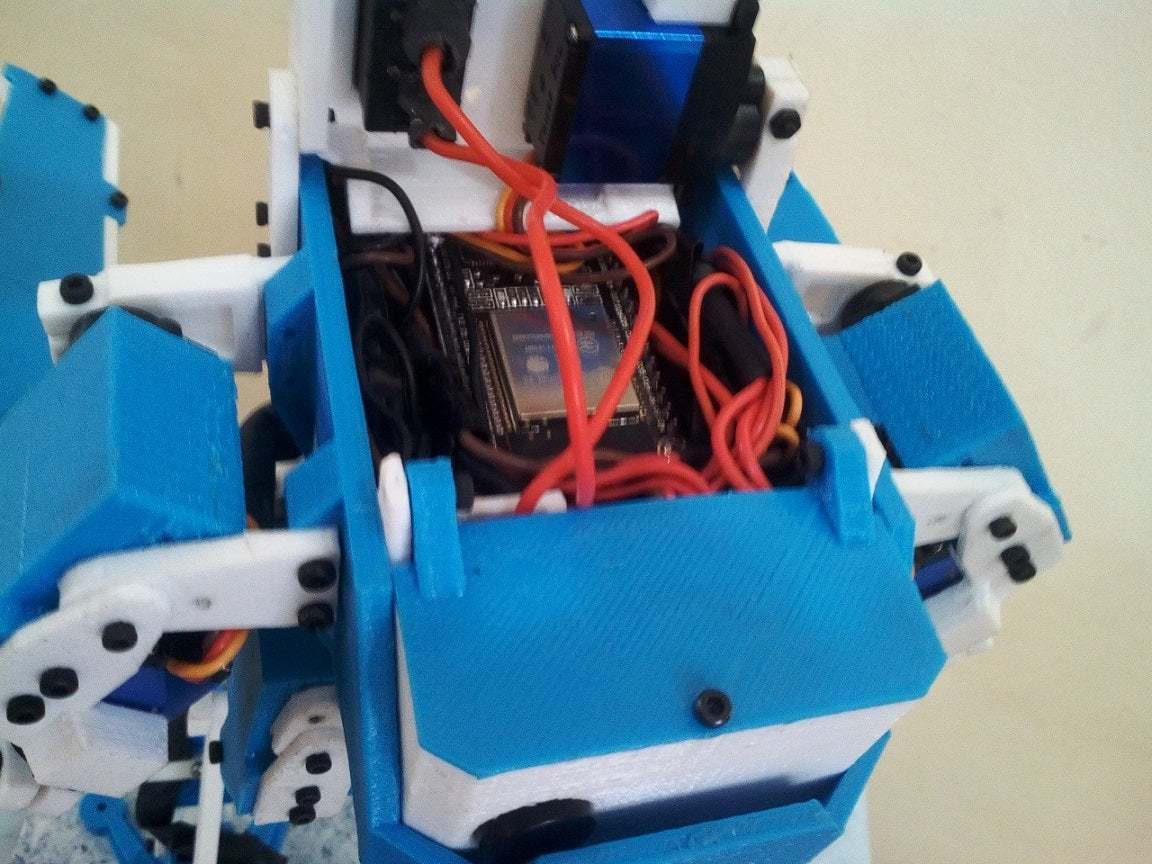 Descargar archivo STL gratis arduo robot bípedo - catapulta ms • Diseño ...