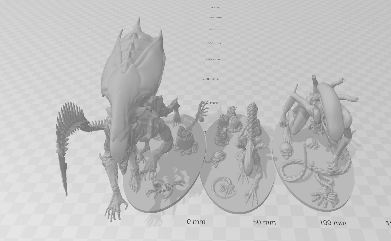 STL file Alien Xenomorph base・3D printing template to download・Cults
