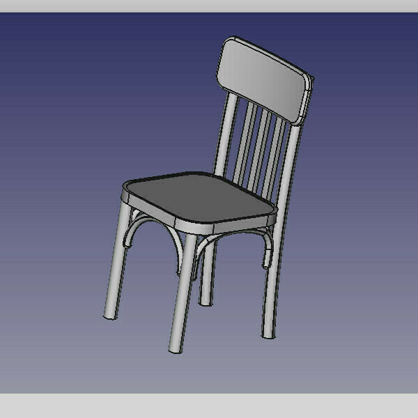 Free STL file Miniature office chair H0・3D printer design to download・Cults
