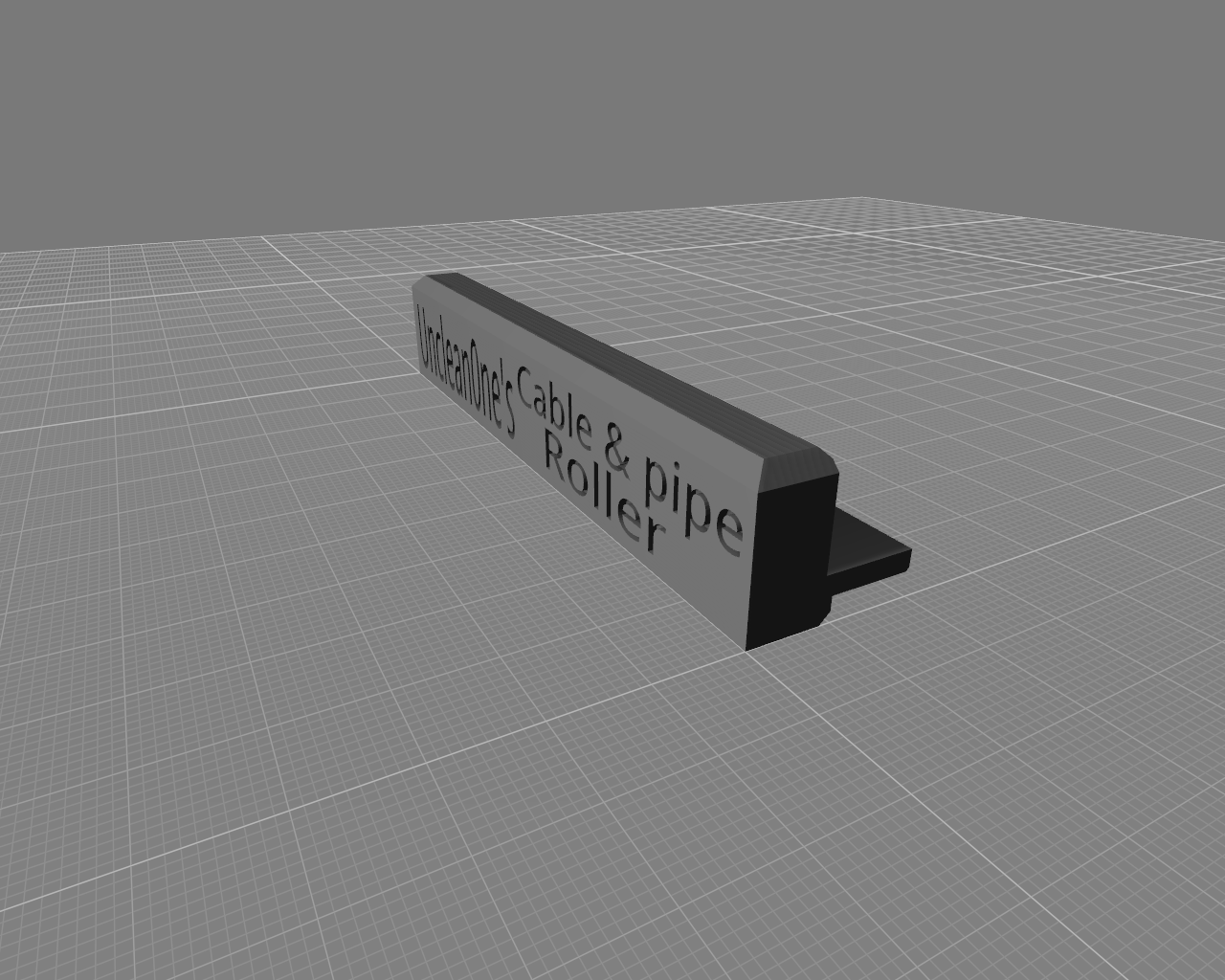 STL file Printable cable/pipe/tentacle rollers FULL SET 🔌・Template to ...