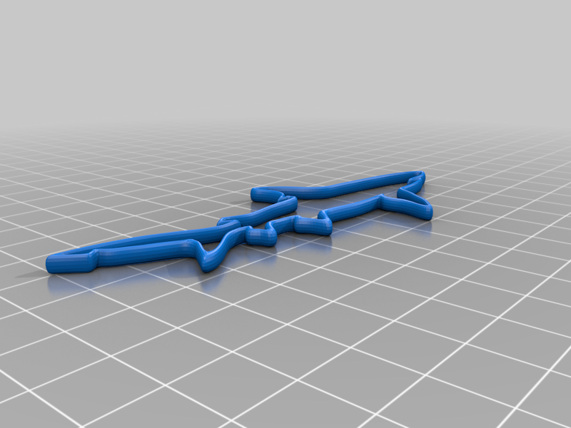 Free STL file Shark outline・3D printable model to download・Cults