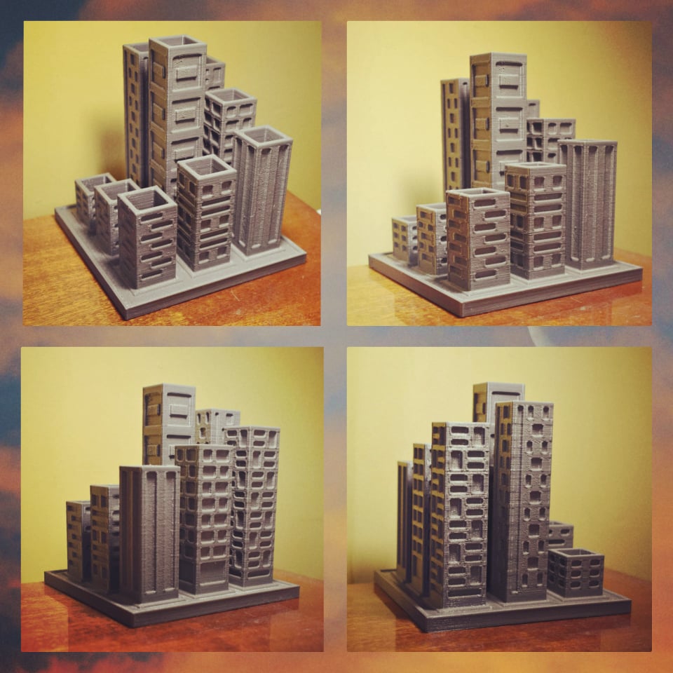 Fichier STL Organisateur de bureau Metropolis 🖍️・Plan pour impression ...