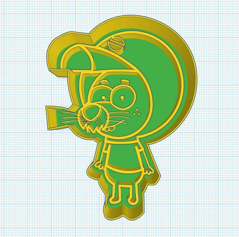 Free STL file KRAL ŞAKİR KURABİYE KALIBI - KING SHAKER COOKIE CUTTER ...