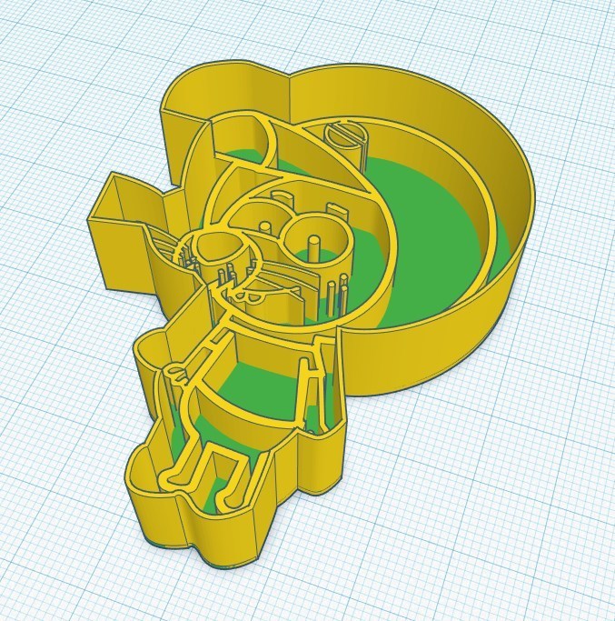 Free STL file KRAL ŞAKİR KURABİYE KALIBI - KING SHAKER COOKIE CUTTER ...