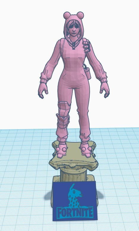 Free STL file Onesie with COLONNE FROM FORTNITE・3D print design to ...