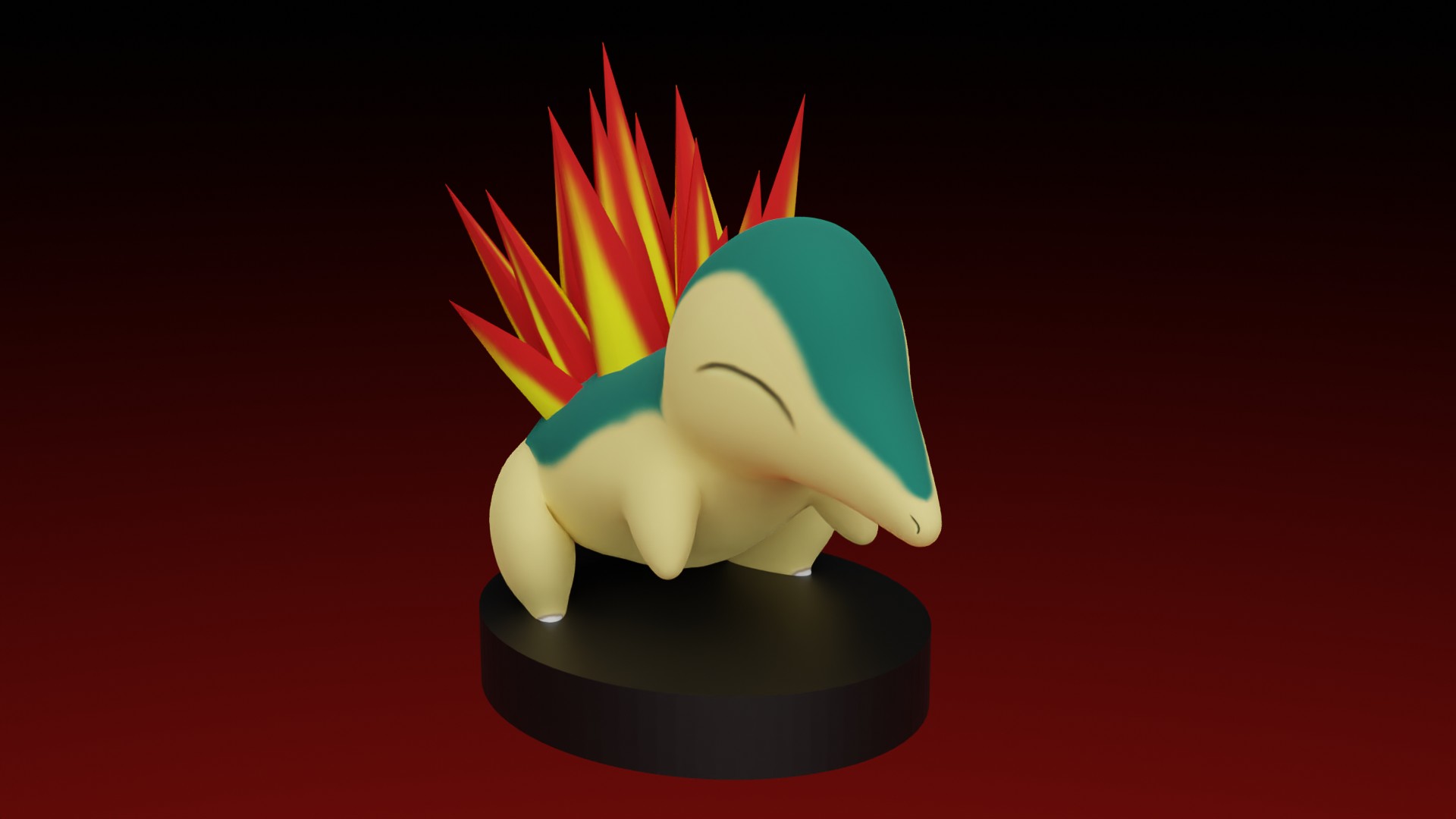 Archivo STL pokemon cyndaquil 🐉・Plan para descargar y imprimir en 3D・Cults