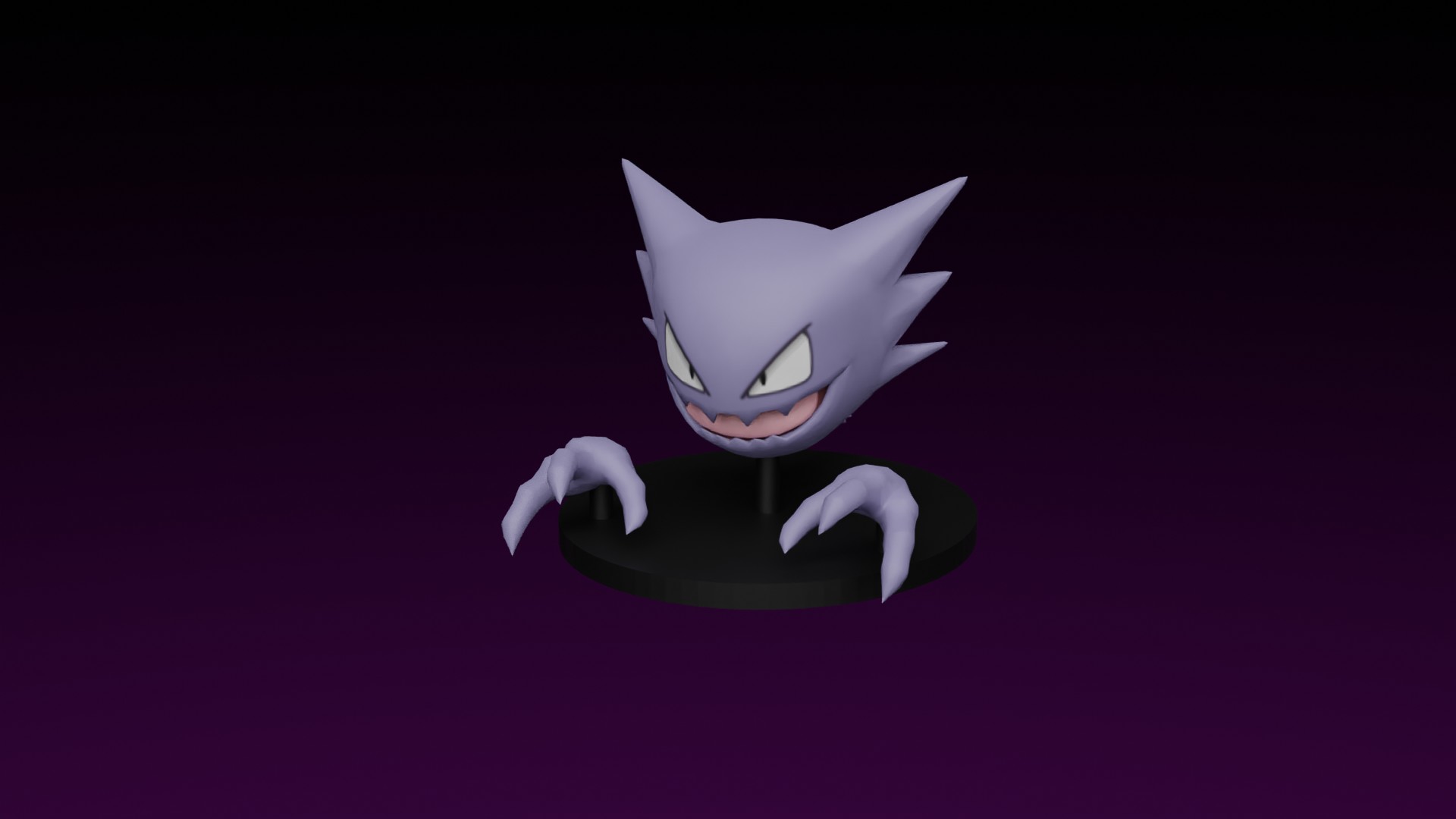 STL file POKEMON HAUNTER 🐉・3D printing template to download・Cults