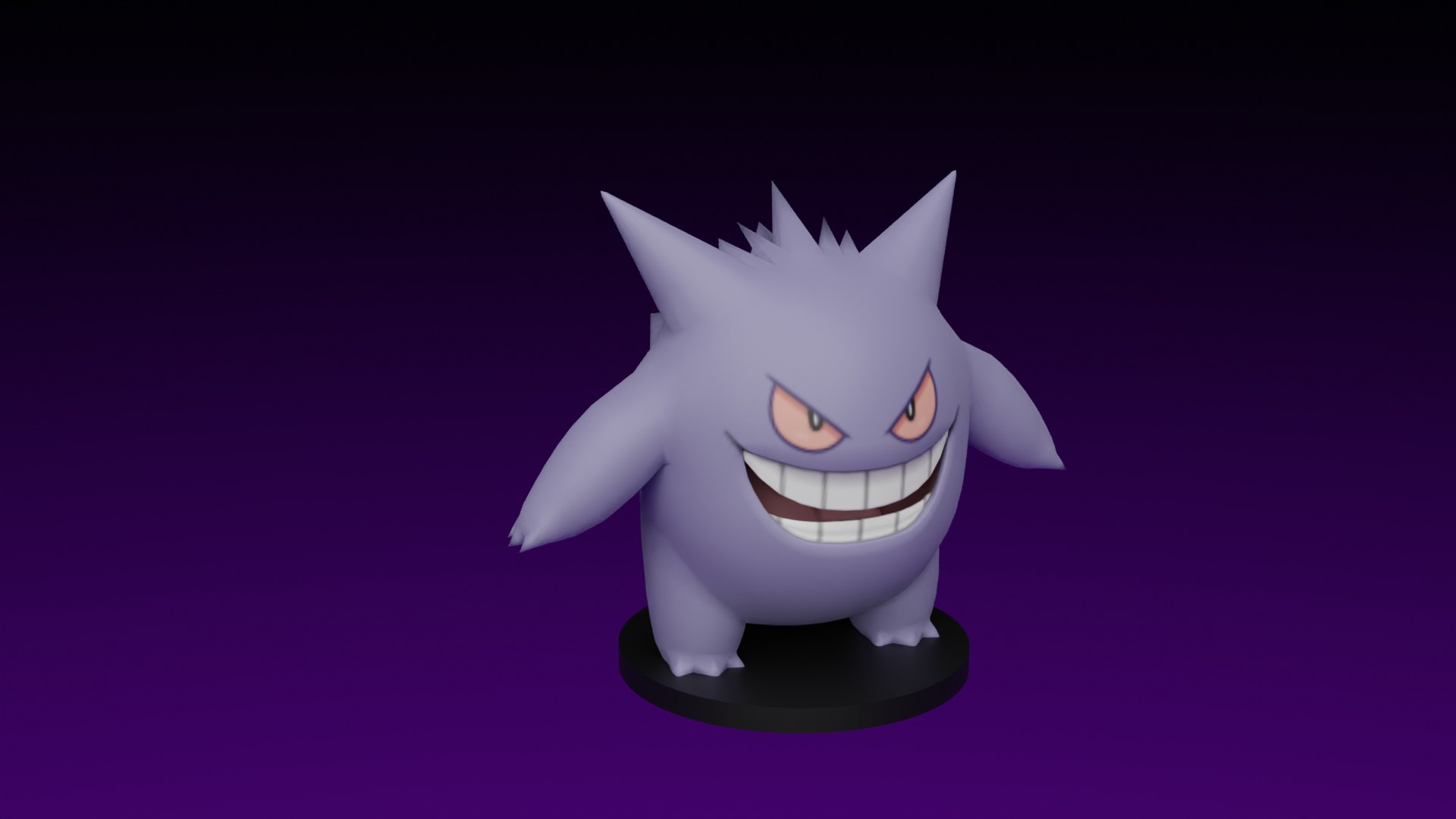 STL file pokemon gengar・Design to download and 3D print・Cults
