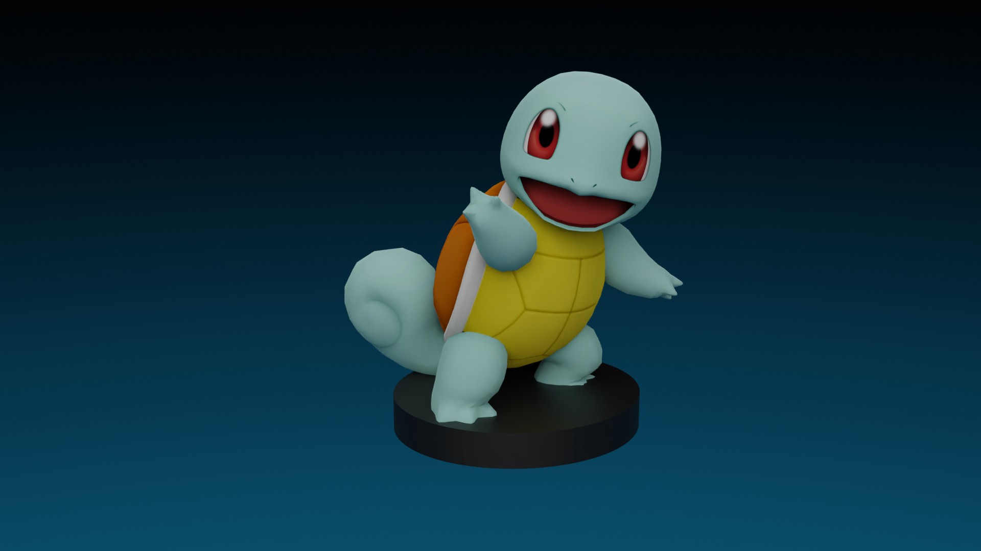 STL file POKEMON Squirtle・Template to download and 3D print・Cults
