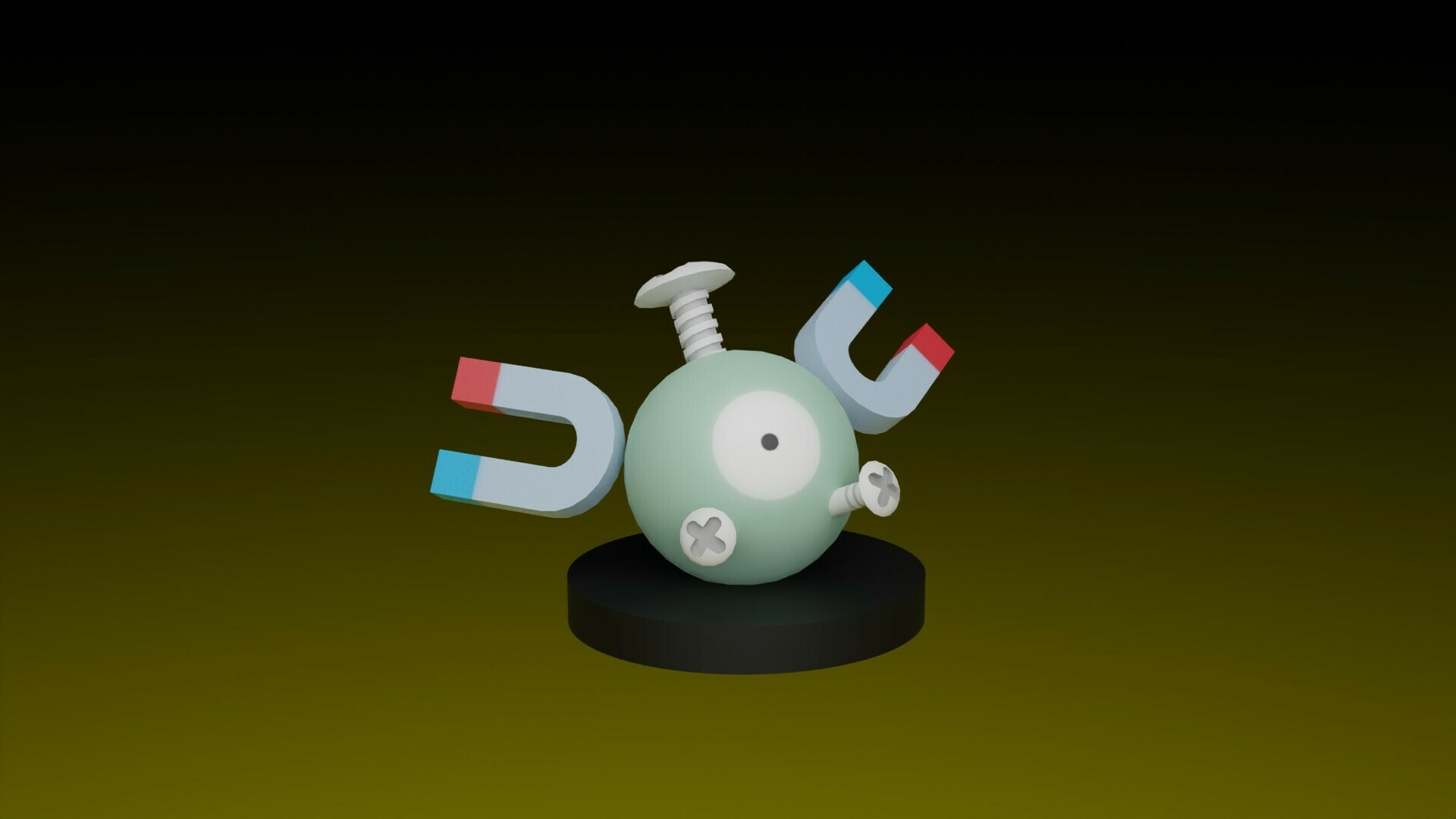 Archivo STL POKEMON MAGNEMITE・Modelo para descargar e imprimir en 3D・Cults