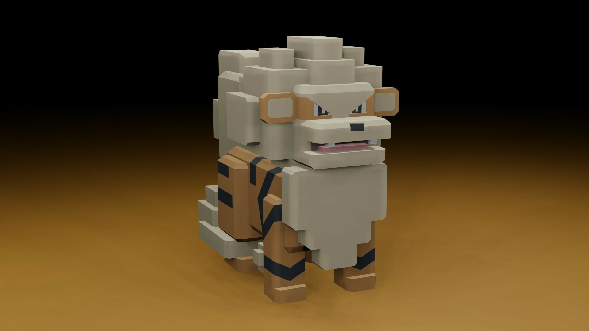 Free STL file POKEMON QUEST arcanine・3D print design to download・Cults