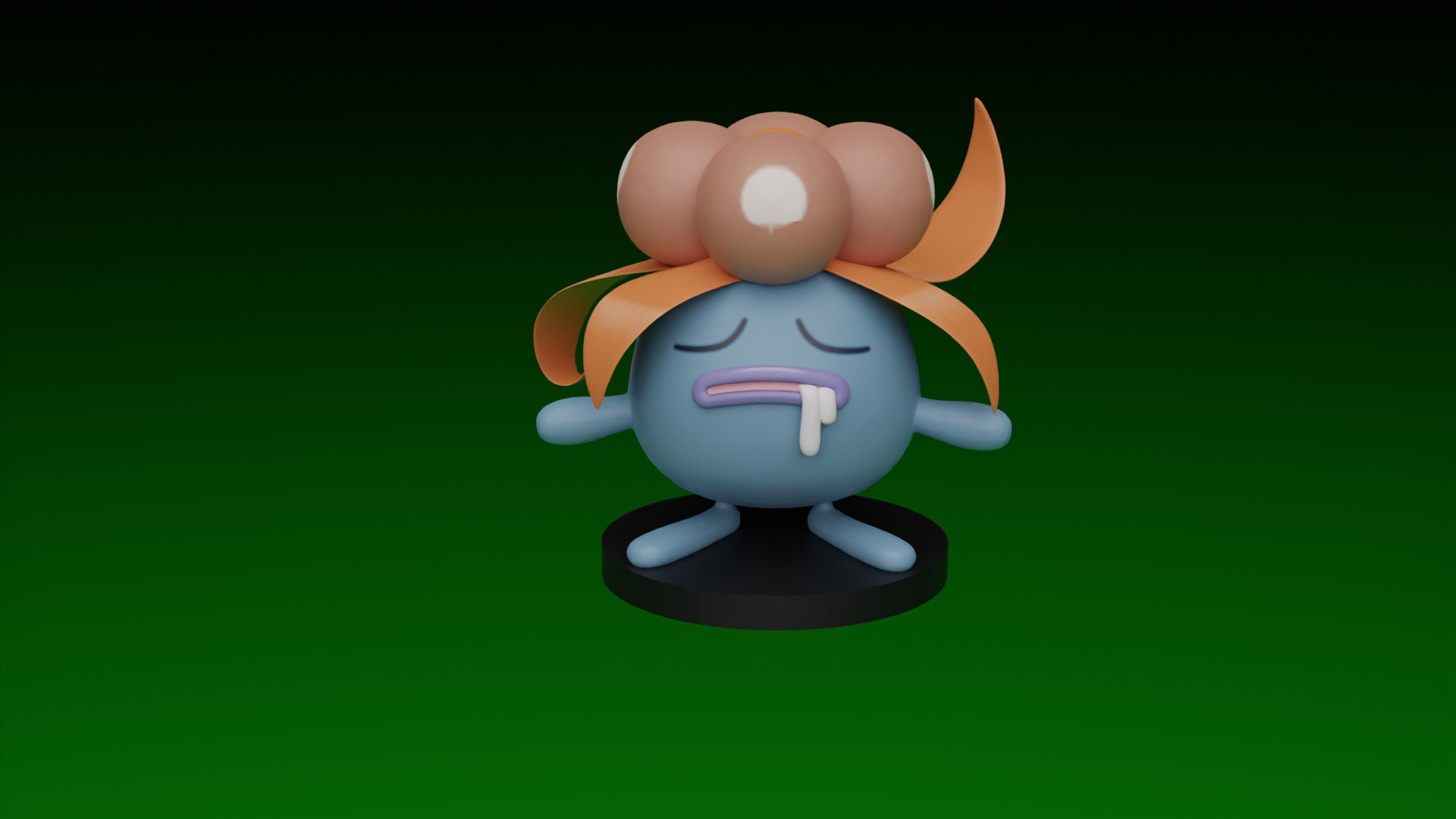 STL file POKEMON GLOOM・3D printer model to download・Cults
