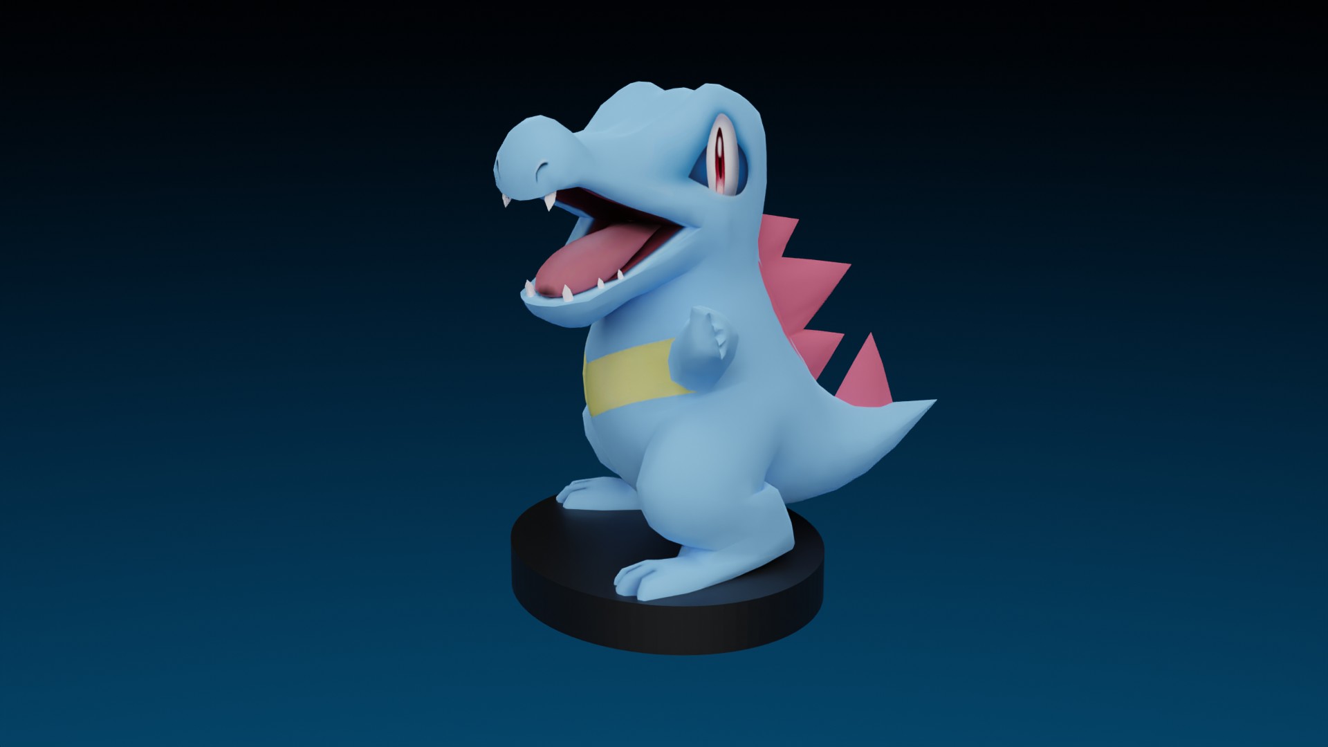 STL file POKEMON TOTODILE・Design to download and 3D print・Cults
