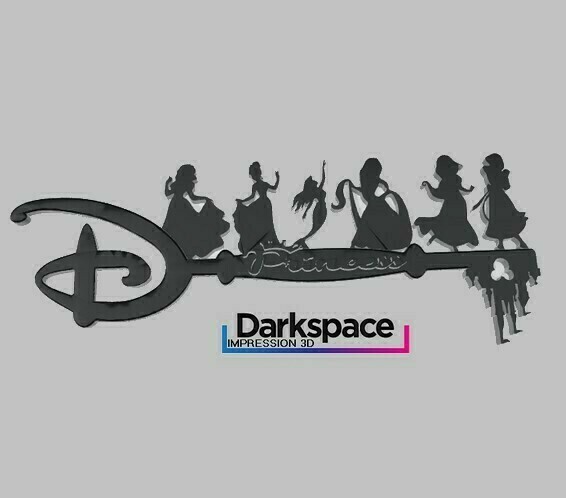 STL file Disney Princess key・Model to download and 3D print・Cults