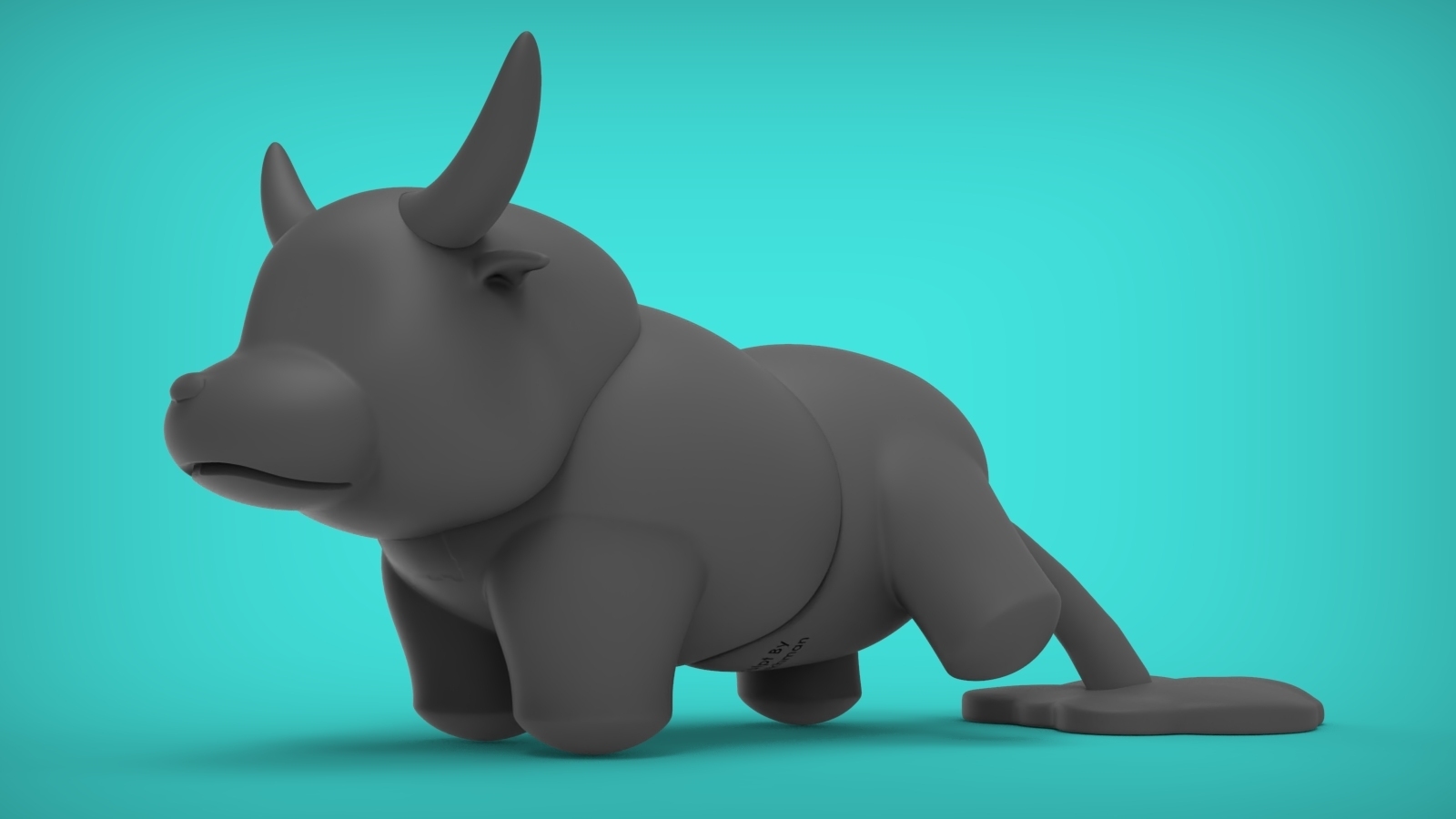 STL file Cow Pee 🐄・3D printer model to download・Cults