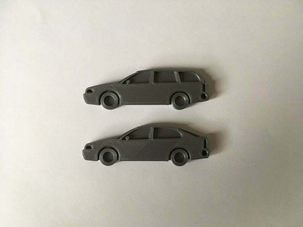 Free STL file Škoda Octavia keychain・3D printer model to download・Cults