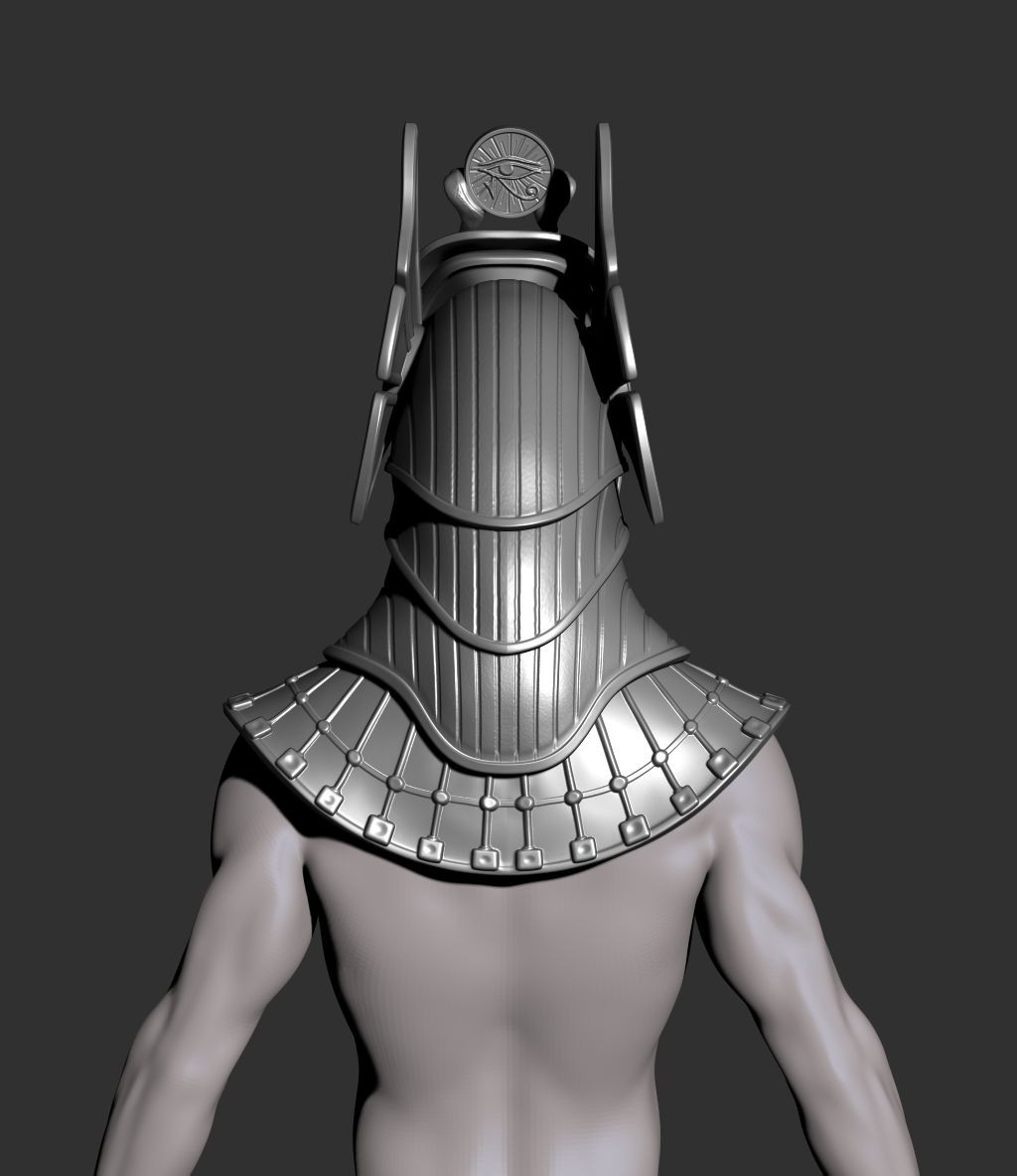 STL file Horus helmet v2・3D print model to download・Cults