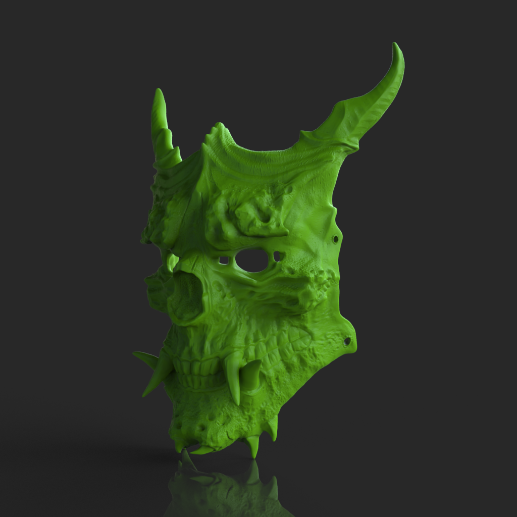 STL file Skull Mask・3D printer model to download・Cults