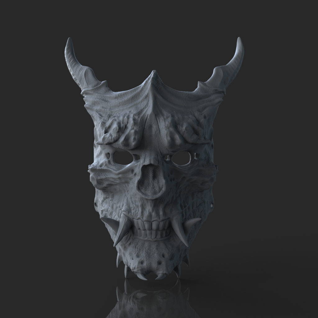 STL file Skull Mask・3D printer model to download・Cults