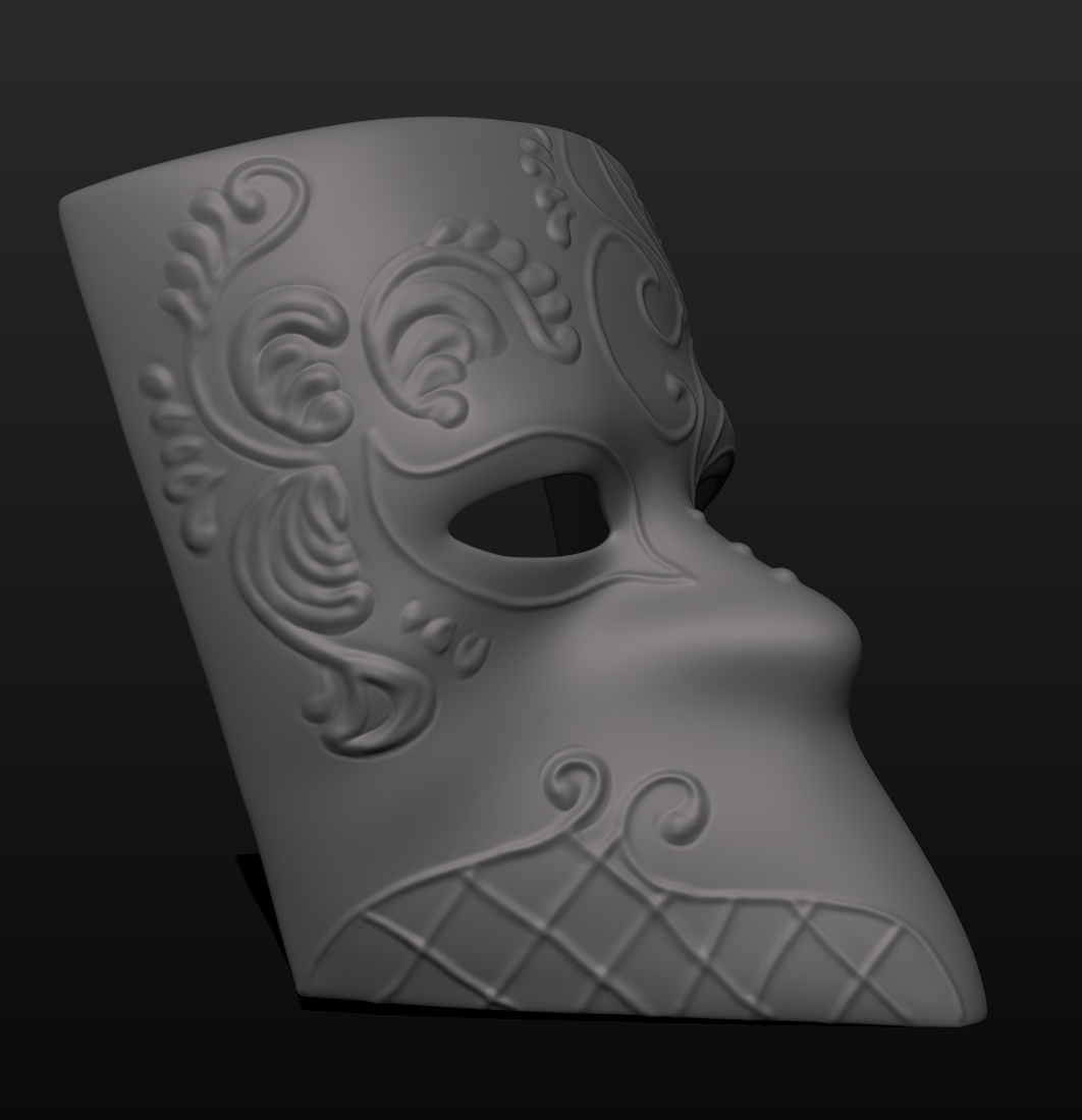STL file Venetian Mask IV - Bauta・3D print object to download・Cults