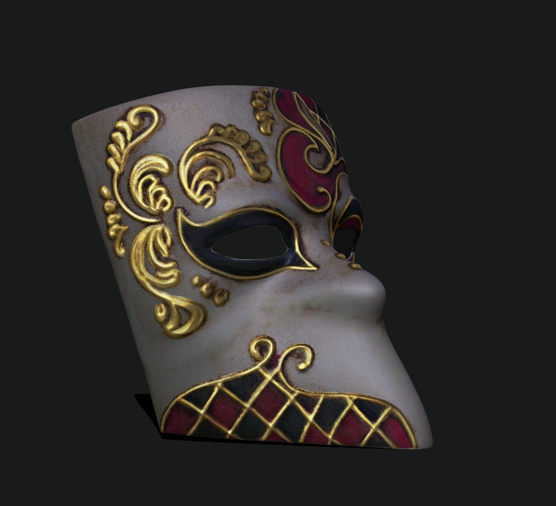 STL file Venetian Mask IV - Bauta・3D print object to download・Cults