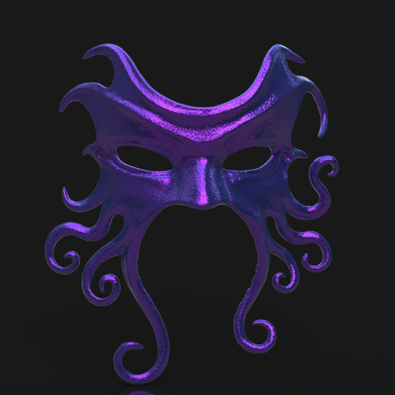 STL file Cthulhu mask・3D printing model to download・Cults