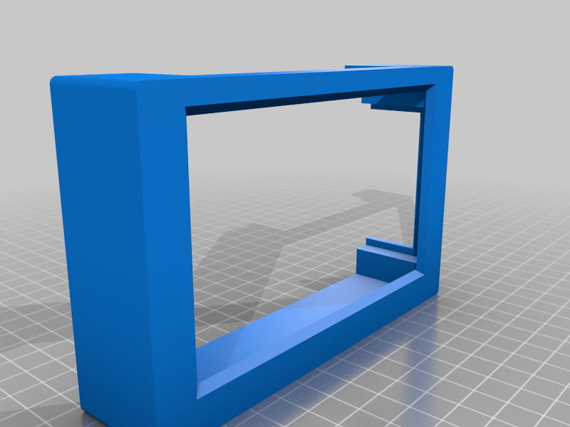 Free STL file BIGTREETECH PITFT50 V2.0 5inch Pi Display Mount・3D ...