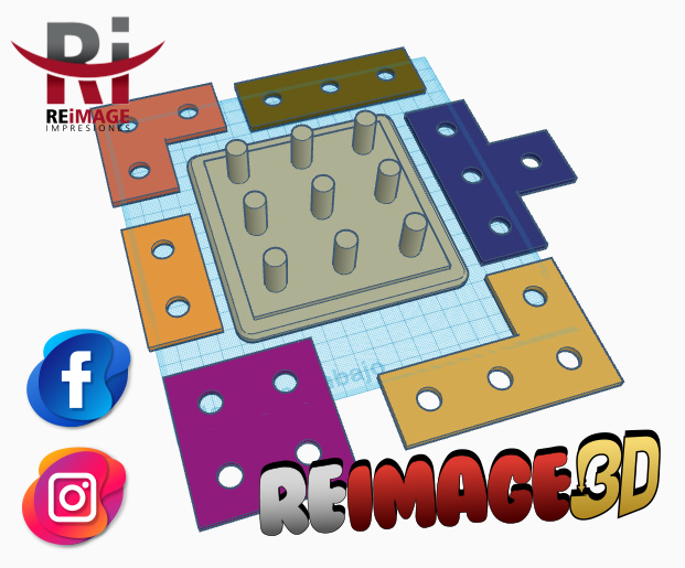Free 3D file PUZZLE 4・3D printable model to download・Cults
