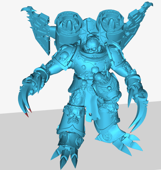 Free 3D file chaos raptor lord/ demon prince 🤴・3D printable object to ...