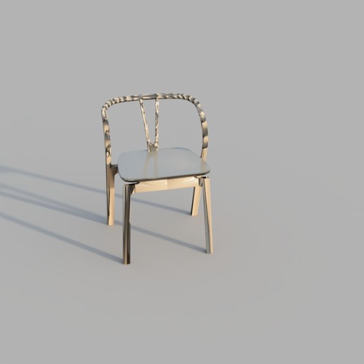Download STL file Ercol Flow Chair (DOLLHOUSE CHAIR) • 3D printer ...