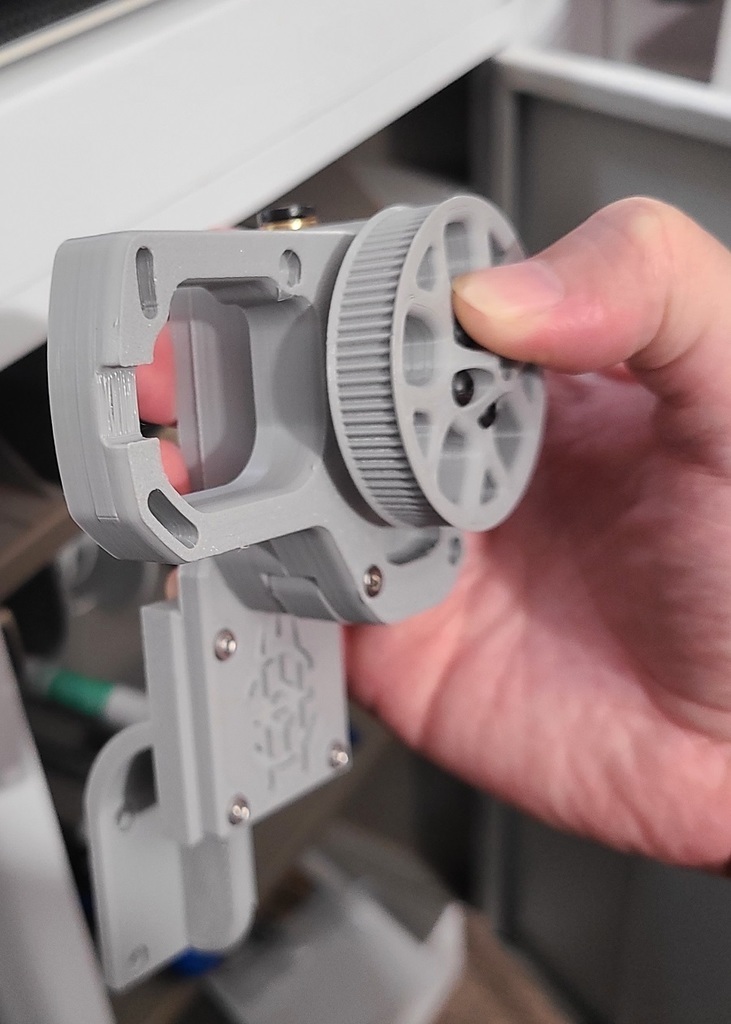 Free 3D file mobius 4 m4 extruder end plate to mount on creality cr ...