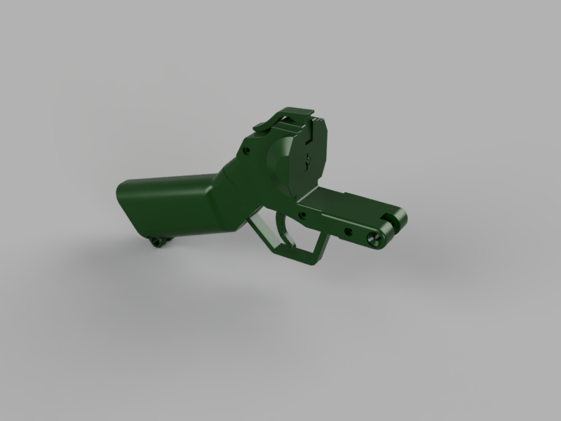 STL file 40mm Grenade pistol B-body 🔫・3D print design to download・Cults