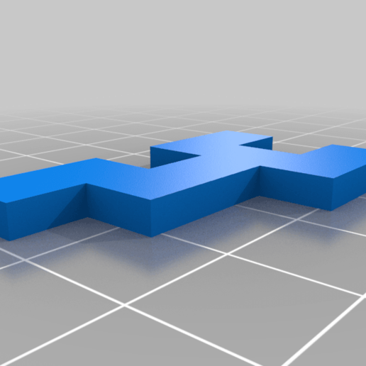 Download free STL file Fractal Puzzle - Hilbert Curve • 3D print object ...