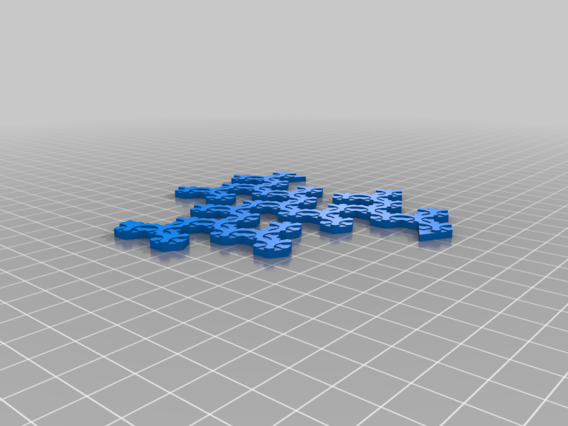Free 3D file Perpetual Braid (Fractal tiling)・3D printing model to ...