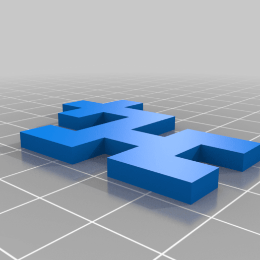 Download free STL file Fractal Puzzle - Hilbert Curve • 3D print object ...