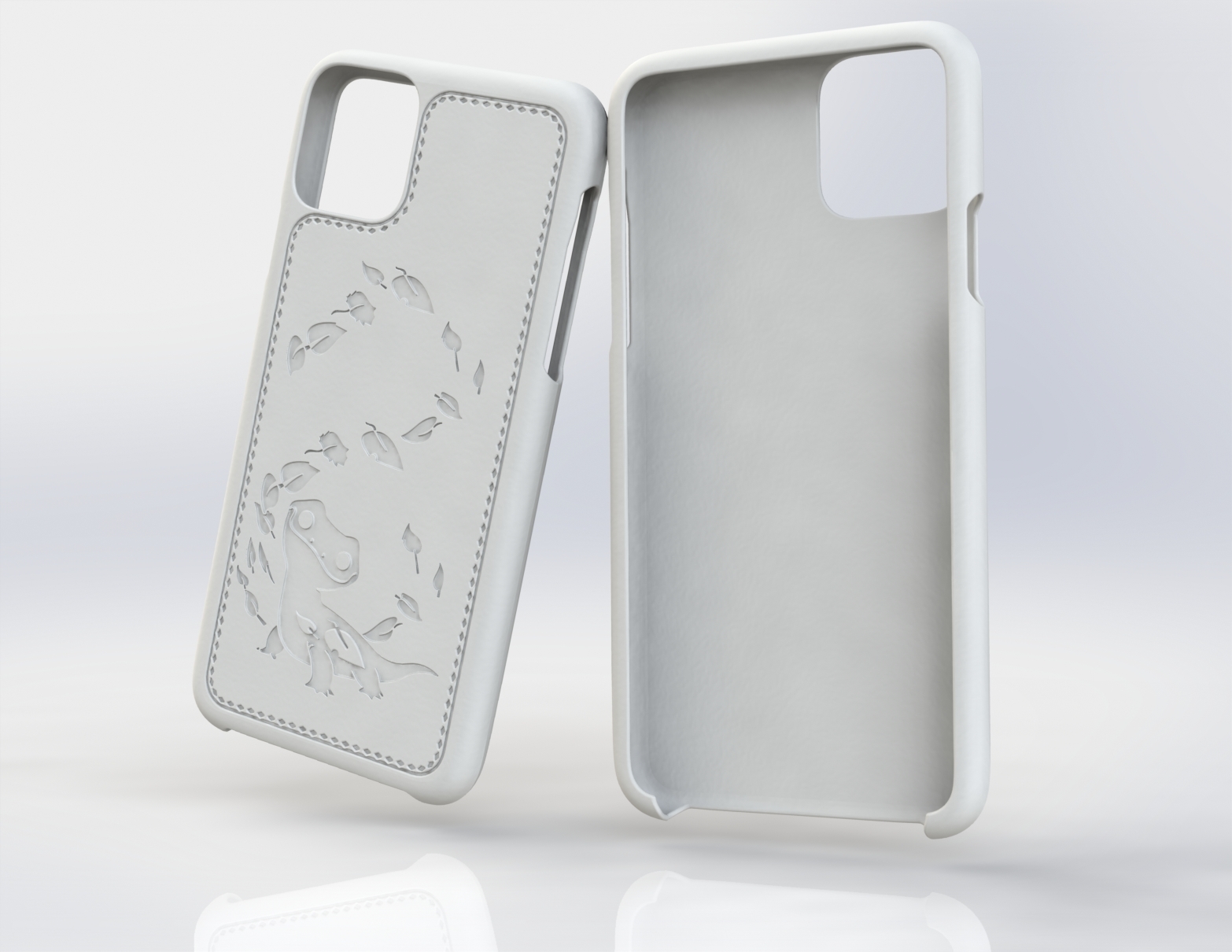 STL file IPHONE 11 PRO MAX phone case design・3D print design to ...
