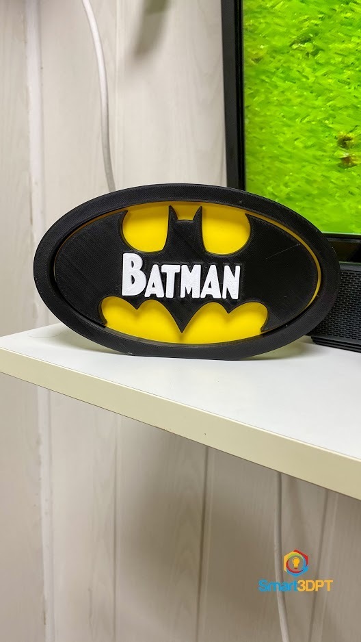 Free STL file batman logo 🎮・Object to download and to 3D print・Cults