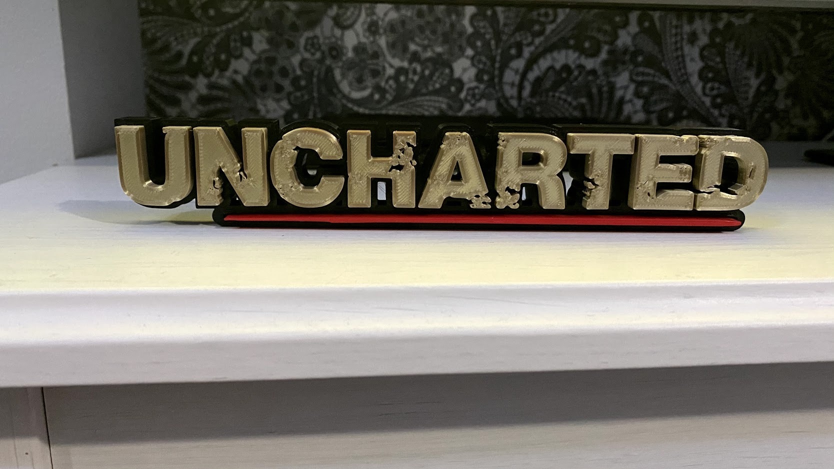 STL file uncharted logo・3D printer model to download・Cults