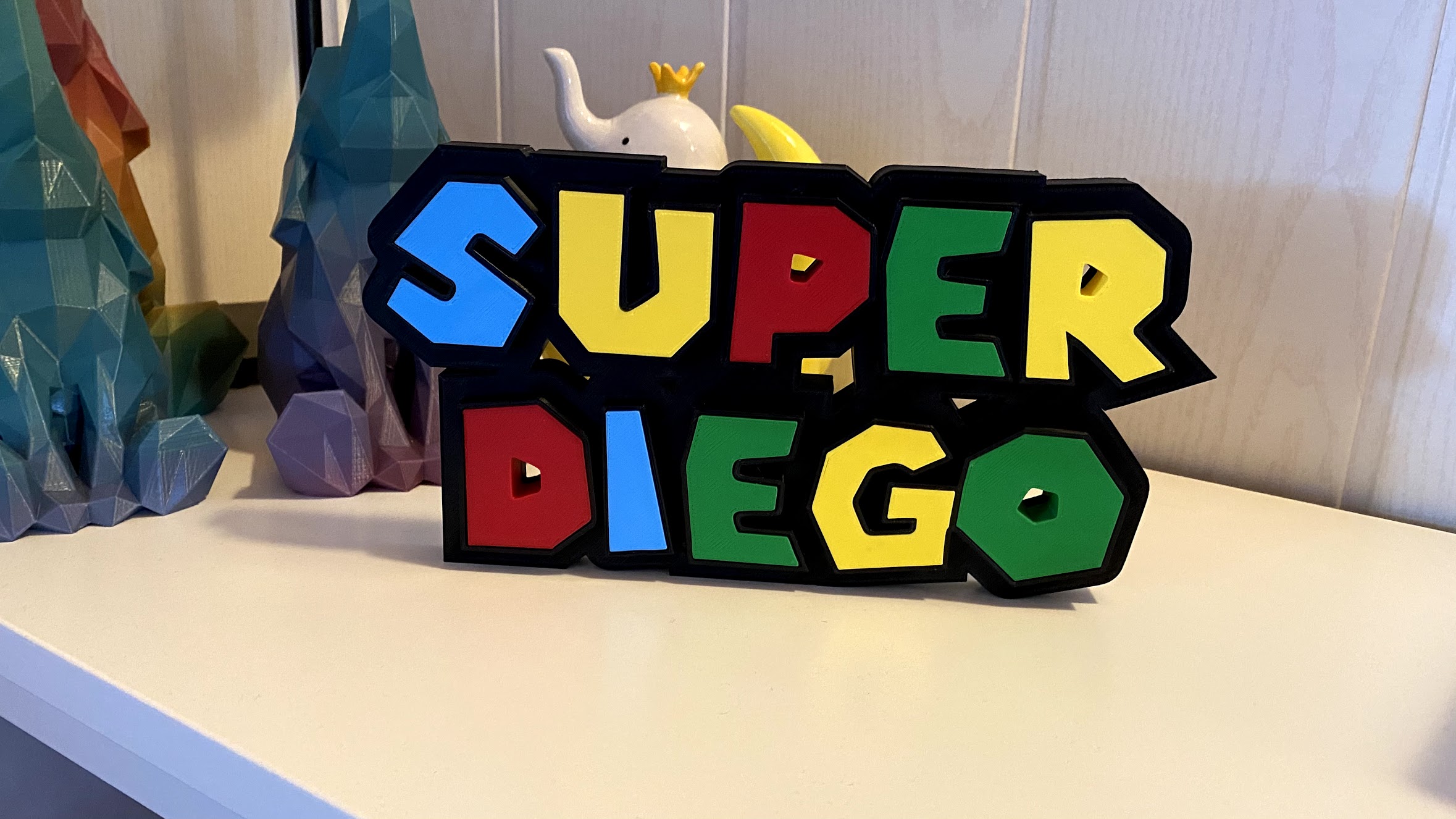 STL file super diego (super mario)・3D printer model to download・Cults