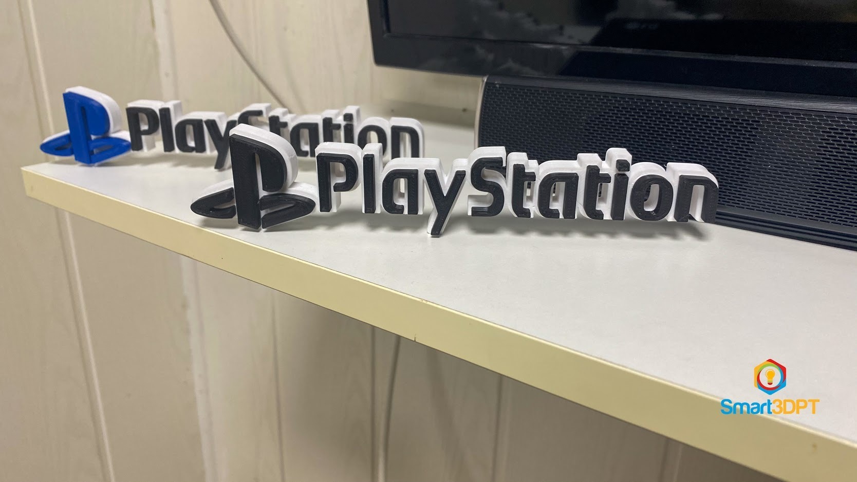 STL file playstation logo・3D printing model to download・Cults