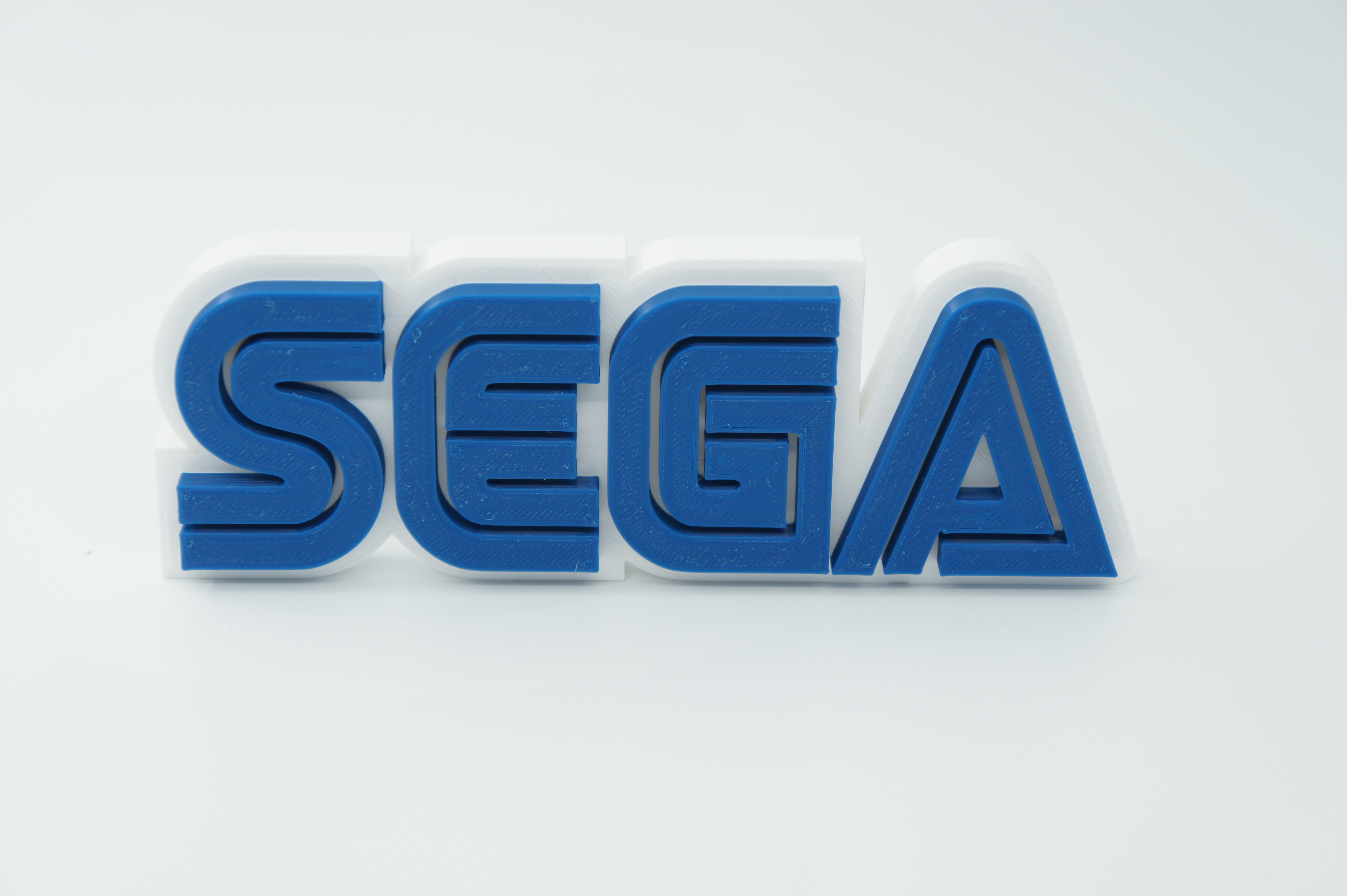 Archivo STL Logotipo de Sega 🎲・Modelo para descargar y imprimir en 3D・Cults