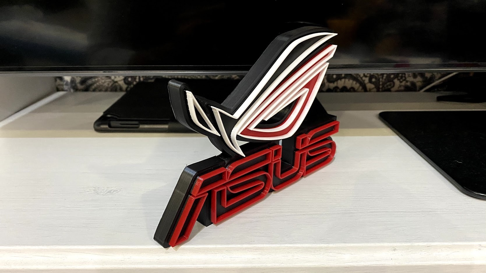 STL file asus logo・3D printing idea to download・Cults