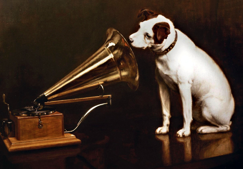 STL file Nipper- His master's voice・Model to download and 3D print・Cults