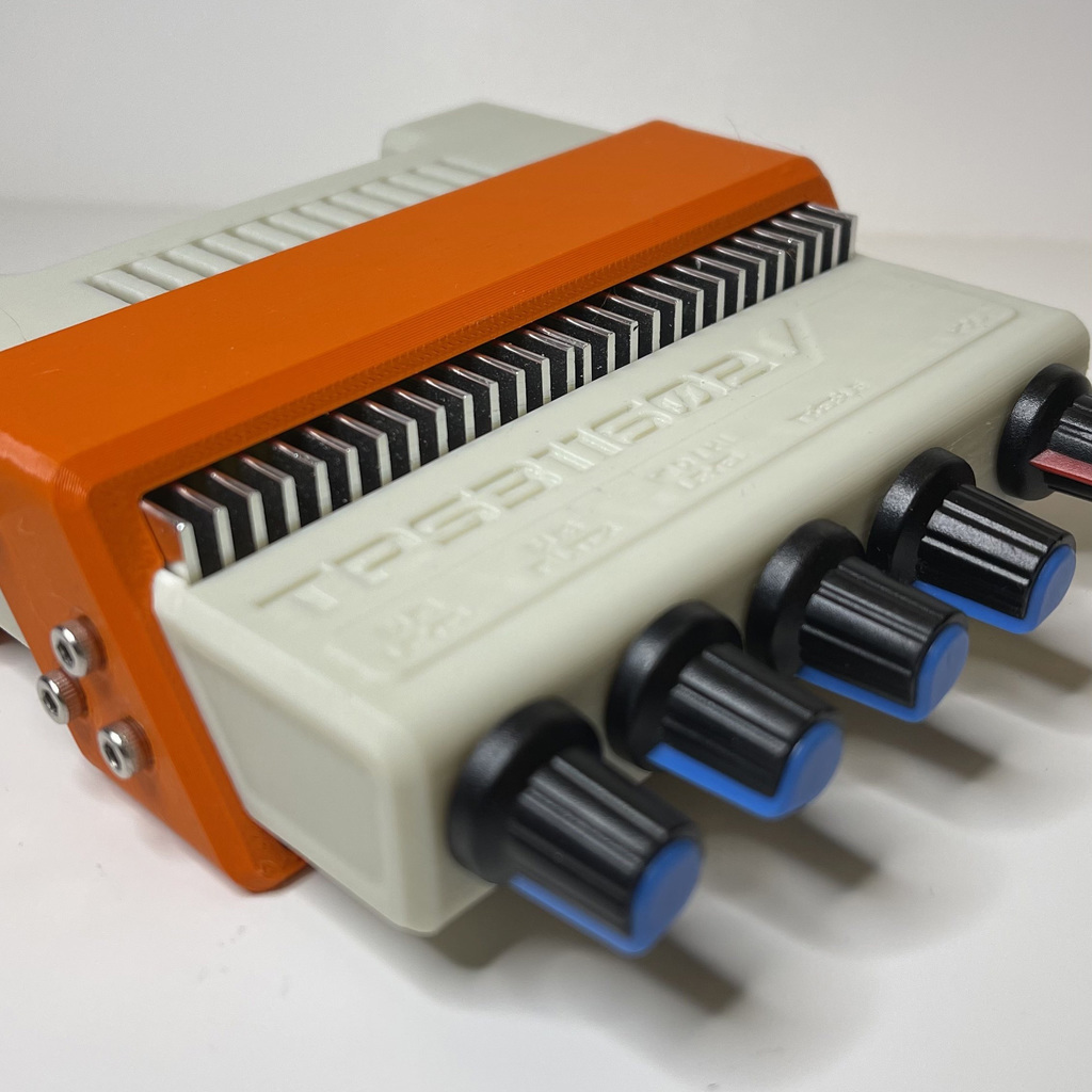 Free 3D file TPS3116D2 Bluetooth Amplifier Retro Futuristic Case 🎵・3D ...