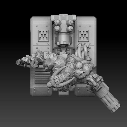Download STL file Tank Demon • Design to 3D print ・ Cults
