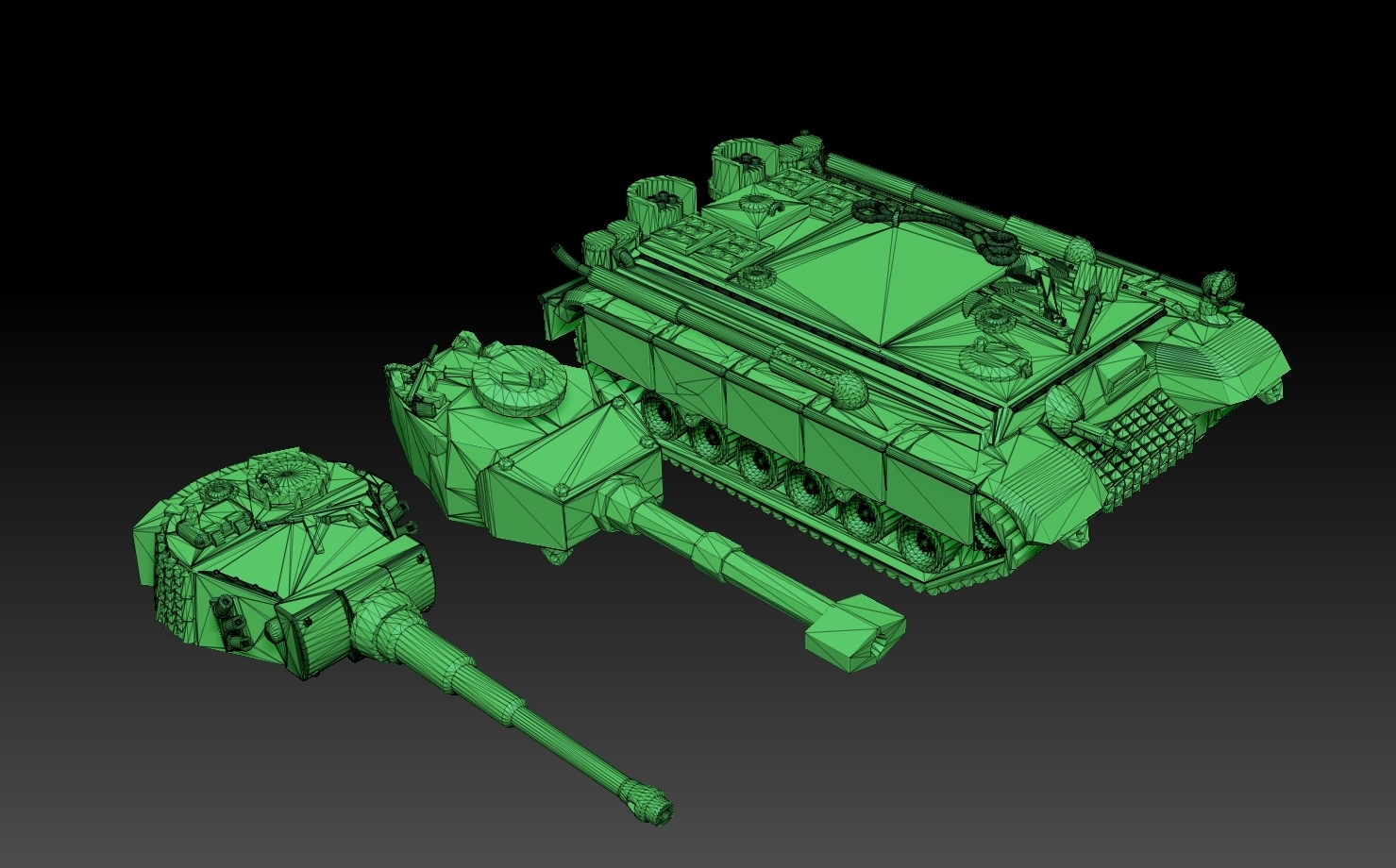STL file Tank With 2 Turret Variations 🪖・3D printable model to download ...