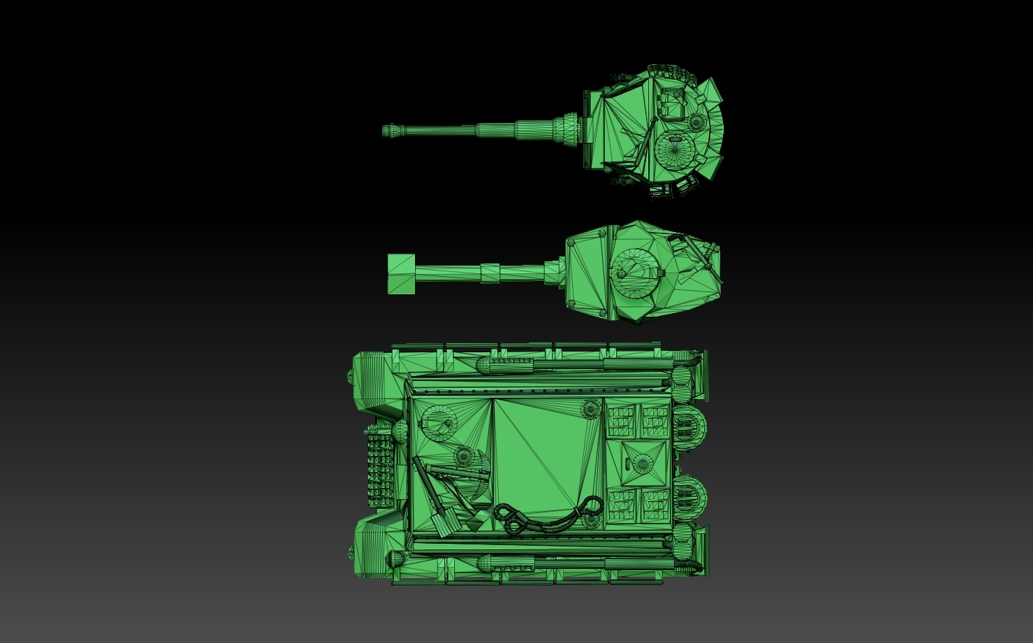 STL file Tank With 2 Turret Variations 🪖・3D printable model to download ...