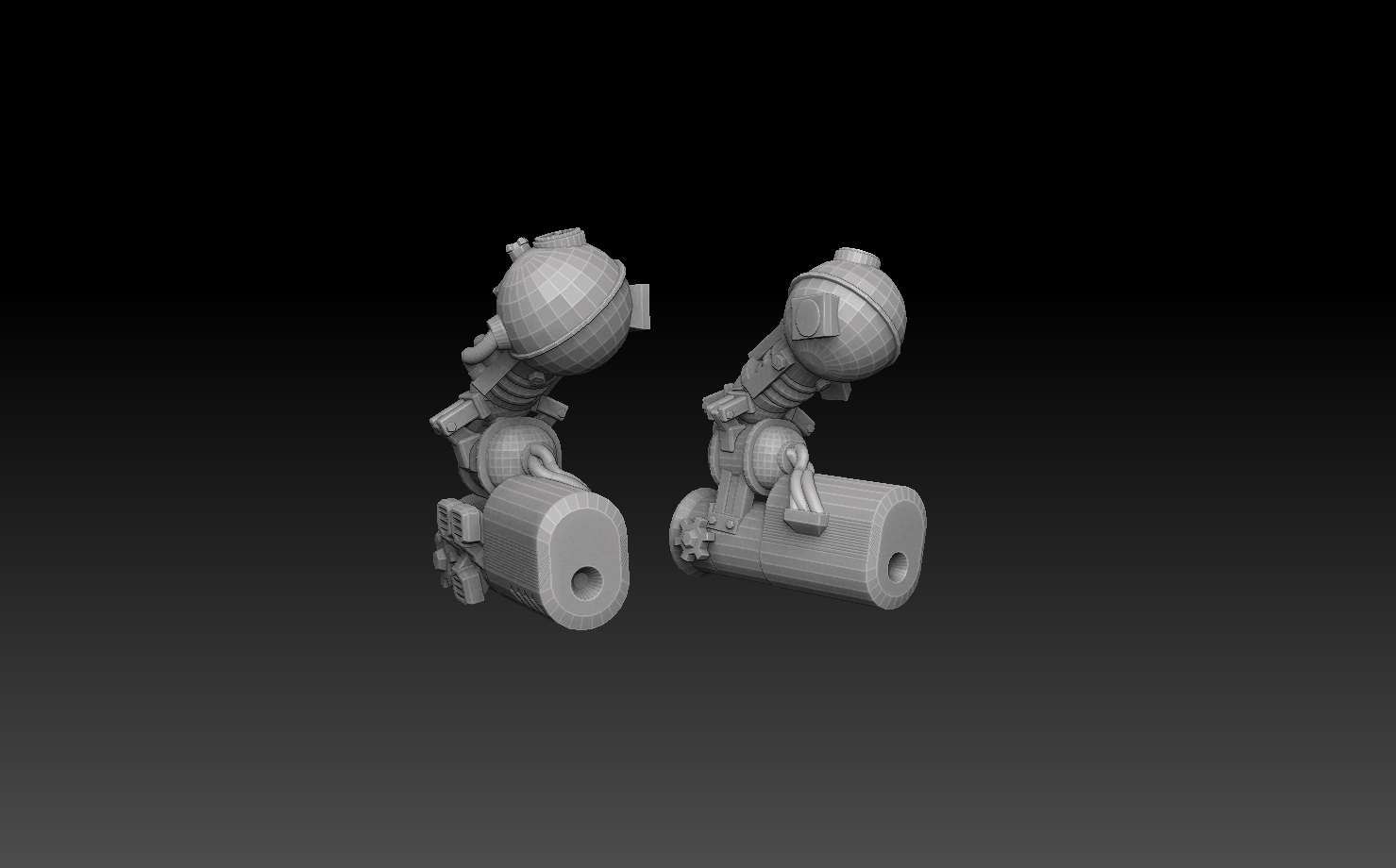 Archivo 3D Caparazón superpesado de horror nautiloide ⚔・Modelo para ...